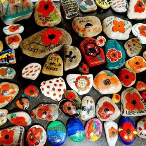 We mark Remembrance Day with our Poppy Pebbles 2023 campaign | Forces ...